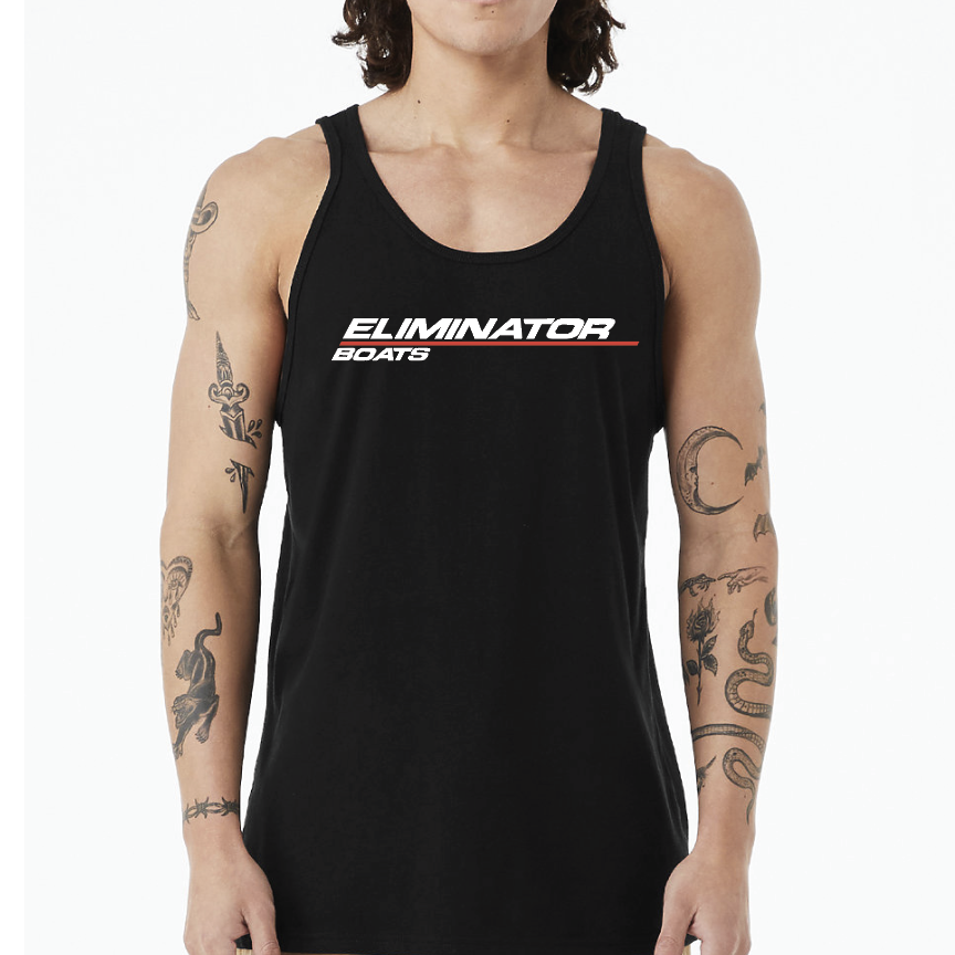 Men's Eliminator Boats Performance Tank- Black